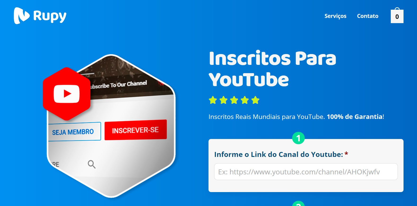 Comprar Inscritos YouTube REAIS (100% Seguro)